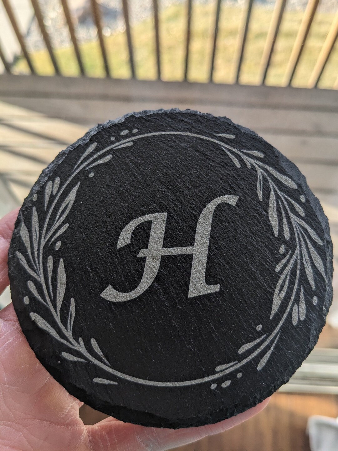 Set of 4: Personalized/customizable Family Crest/name Slate Coasters - Etsy