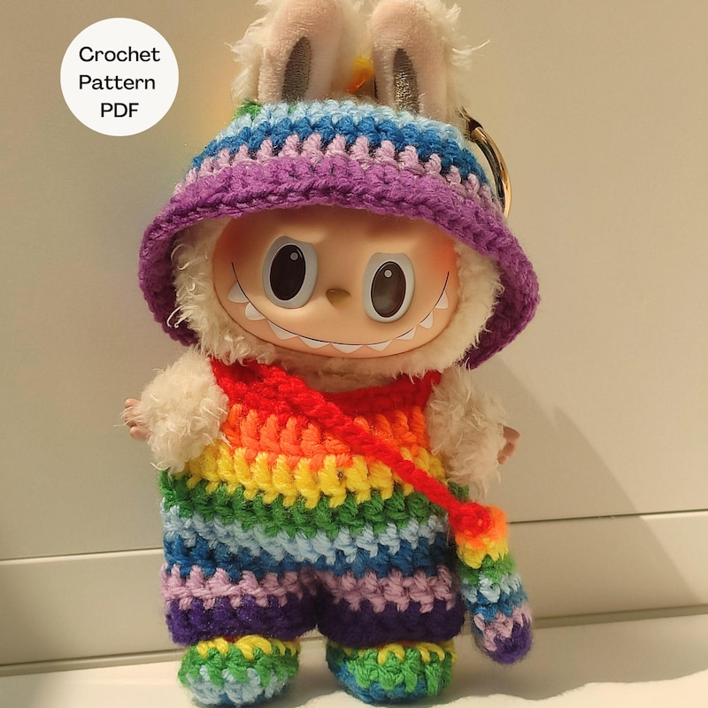 Labubu Rainbow Outfit - Etsy