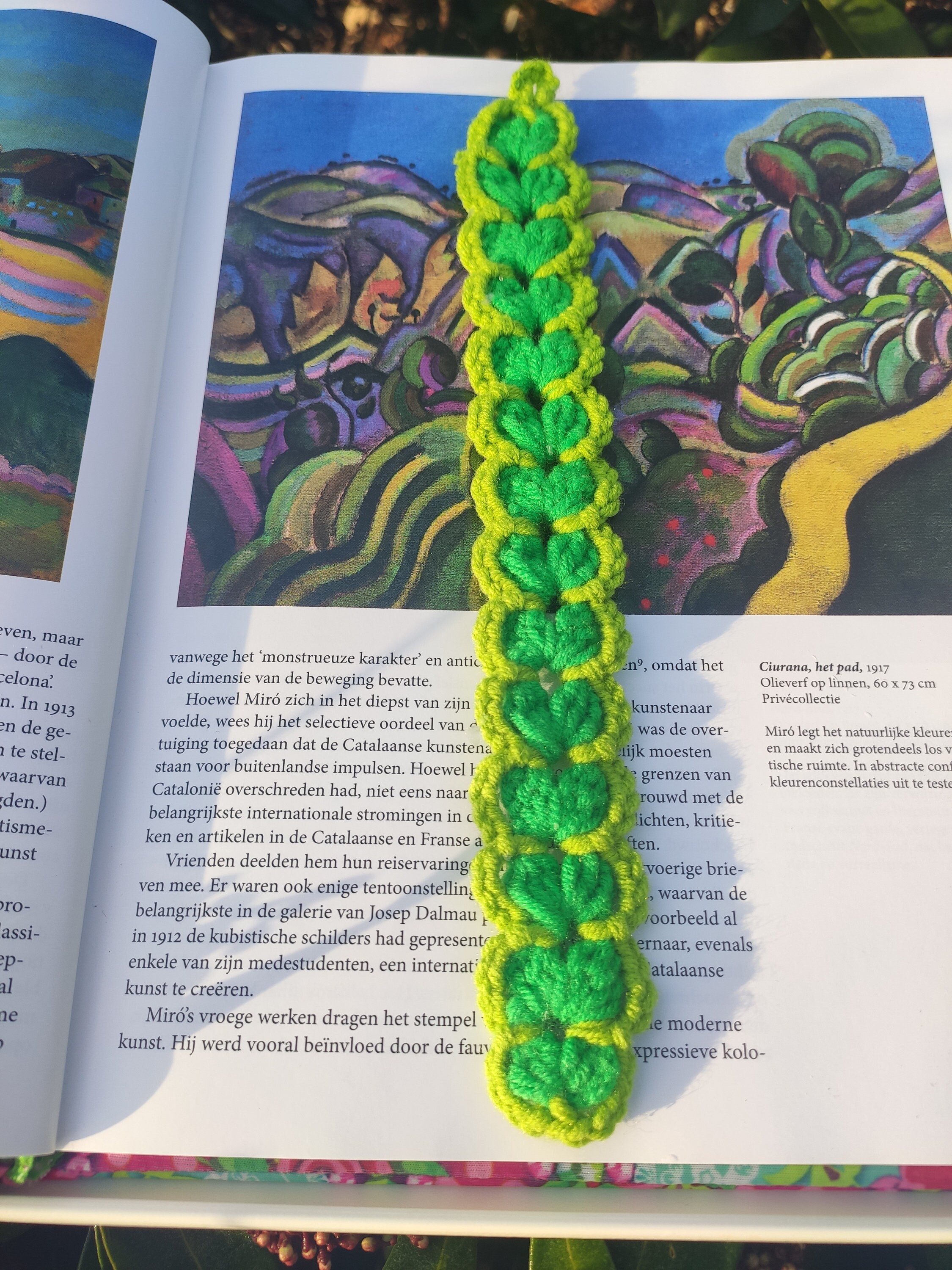 Crochet Pattern Bookmark With Step-by-step Picture Instructions/easy ...