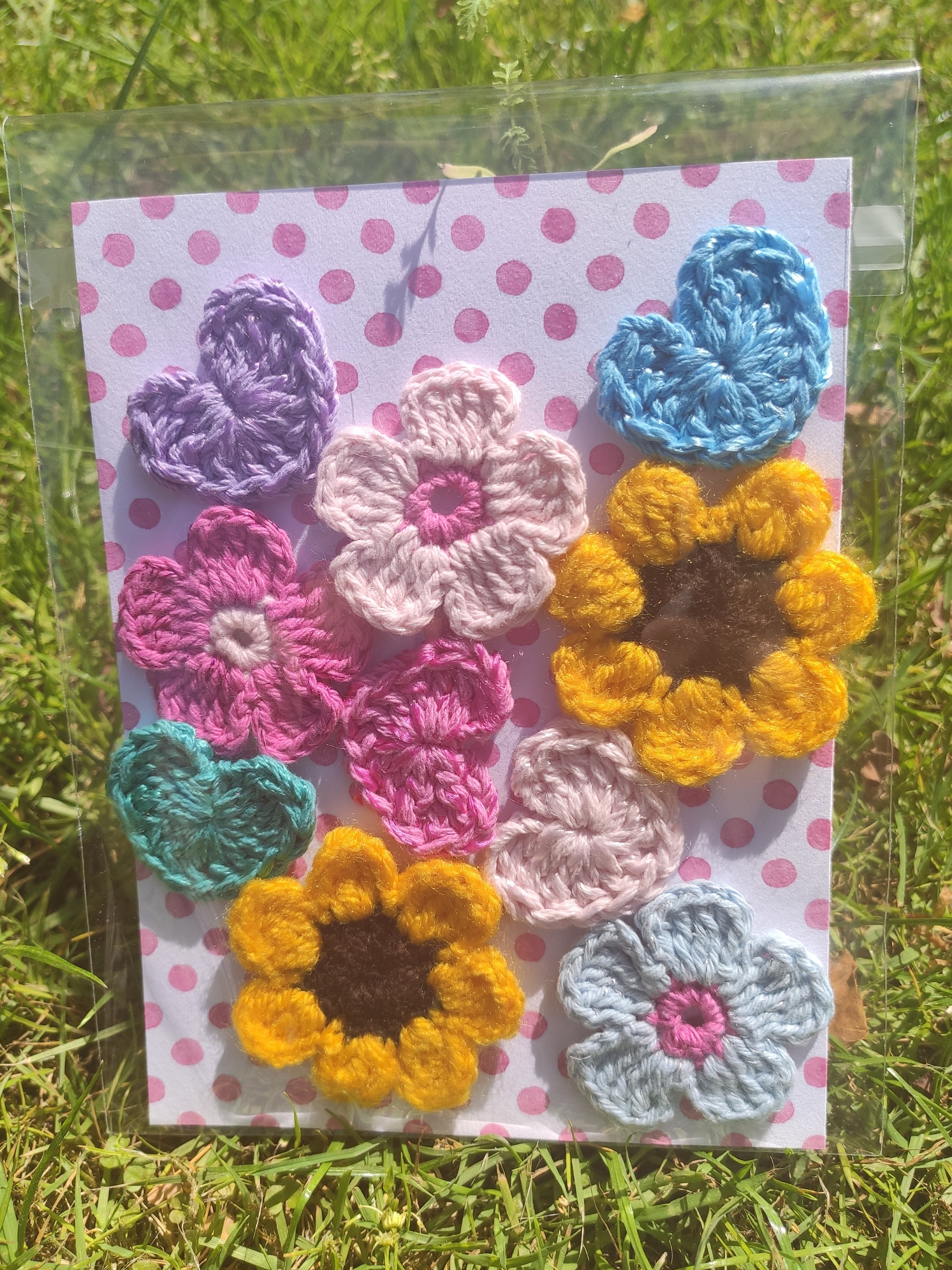 Crochet Pattern Mini Heart With Step by Step Picture Instructions/easy ...