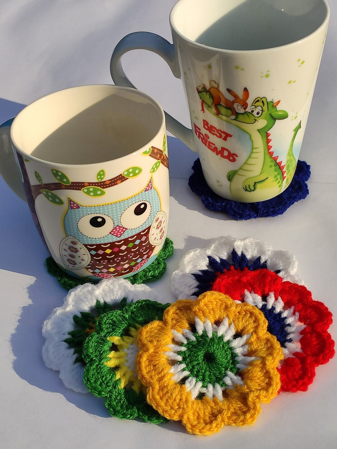 Easy Crochet Drink Coaster Pattern for Beginner/instant Download/pdf ...