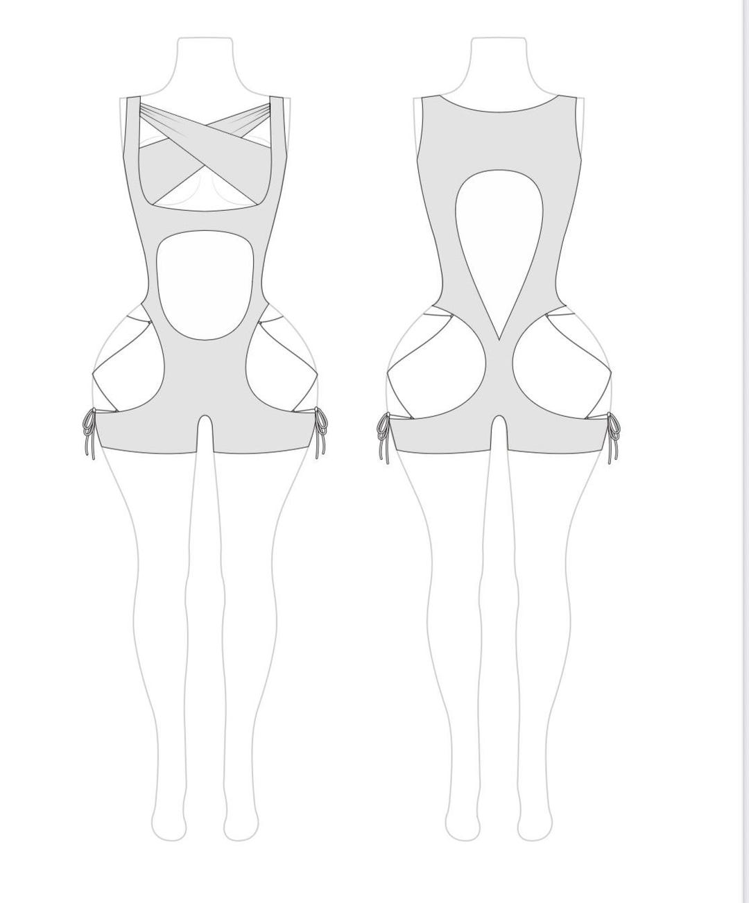 Bottle Girl Uniform Sewing Pattern - Etsy