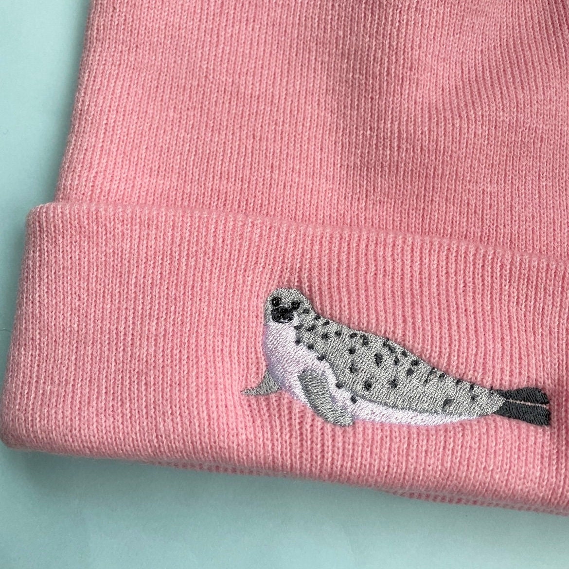 Pink Dolphin Knit Hats