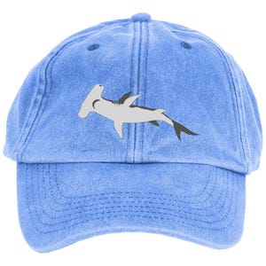 Hammerhead Shark Baseball Cap, Hammerhead Shark Cap, Hammerhead Sharks ...