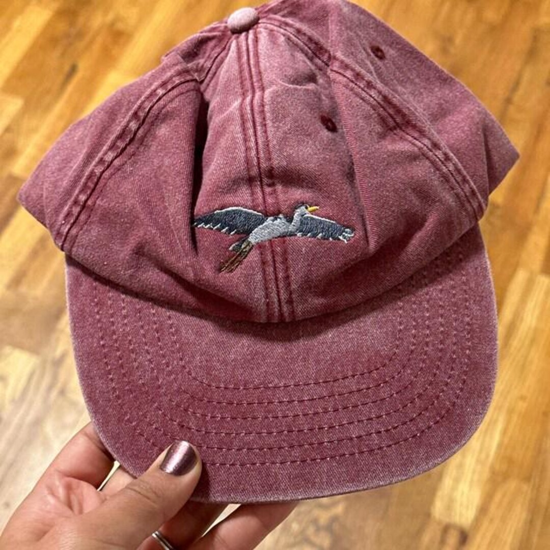 Heron Embroidered Cap, Heron Cap, Heron Baseball Cap, Herons, Heron ...