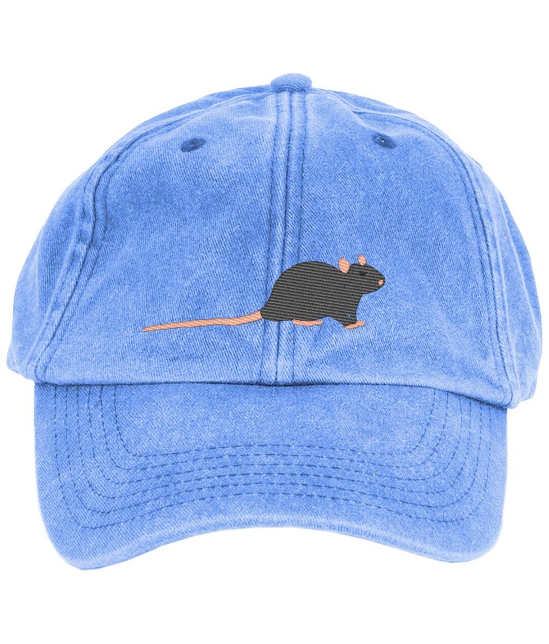 Rat Embroidered Cap, Rat Cap, Rats, Rat Hat, Embroidered Rat, Pet Rat ...