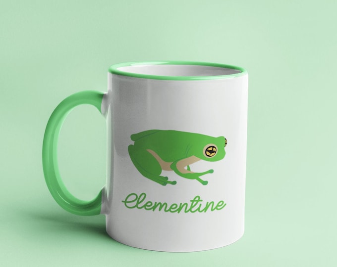 Frog Gifts, Gifts for Frog Lovers, Personalised Mugs, Custom Mug ...