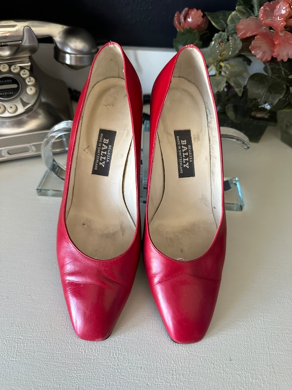 80s red pumps - Gem