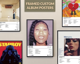 Framed Album Poster - Etsy