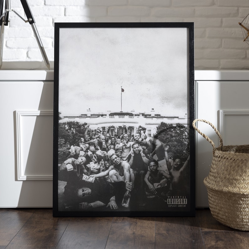 To Pimp A Butterfly Kendrick Lamar Album Cover Poster Print - Etsy