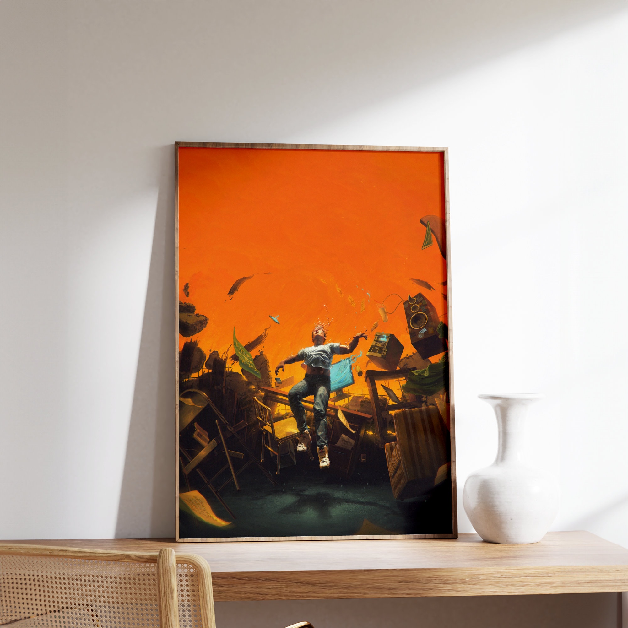 No Pressure Logic Album Cover Poster Print, Logic Poster, No Pressure ...