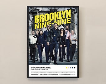 Brooklyn Nine Poster - Etsy