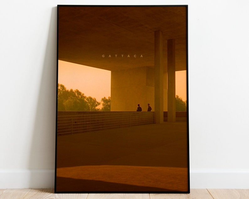 Gattaca Movie Poster Digital Download Gattaca Minimalist Movie Print Movie Wall Art Printable