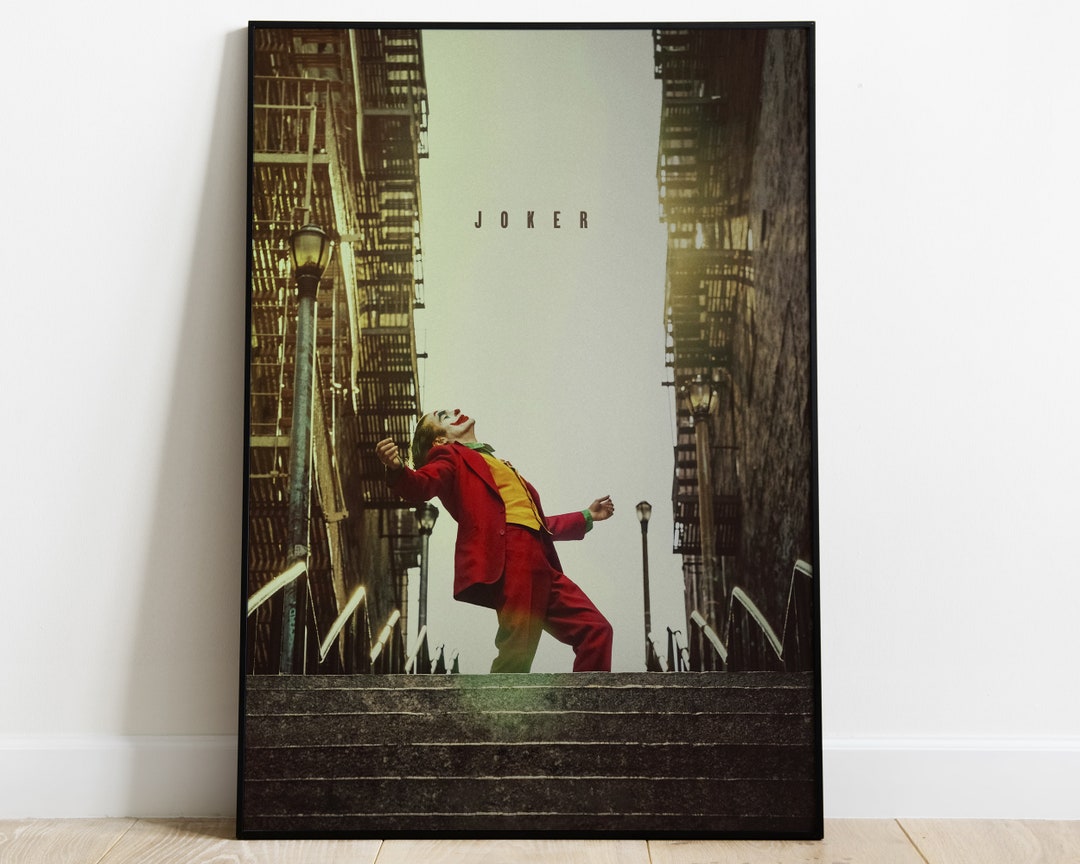 Joker Movie Poster Digital Download, Joker Minimalist Movie Print ...