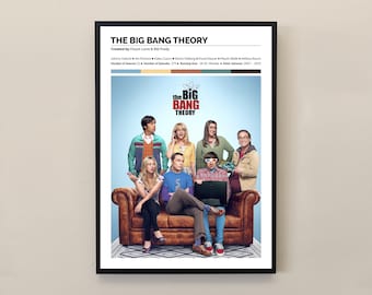 Big Bang Theory Poster - Etsy