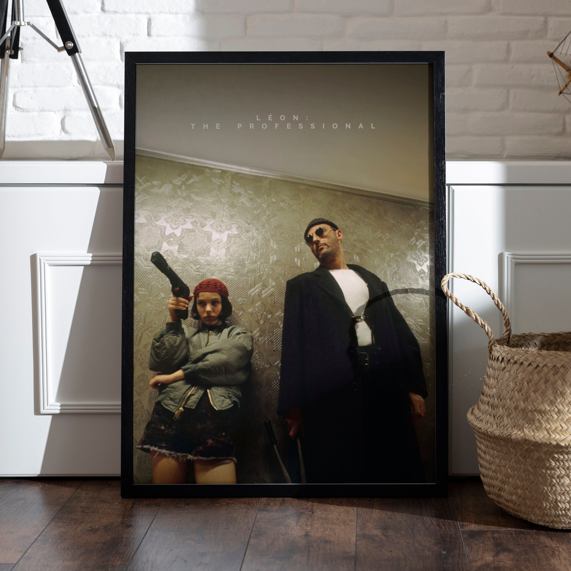 Leon The Professional Poster Digital Download, Leon Minimalist Movie Print, Movie Wall Art ...