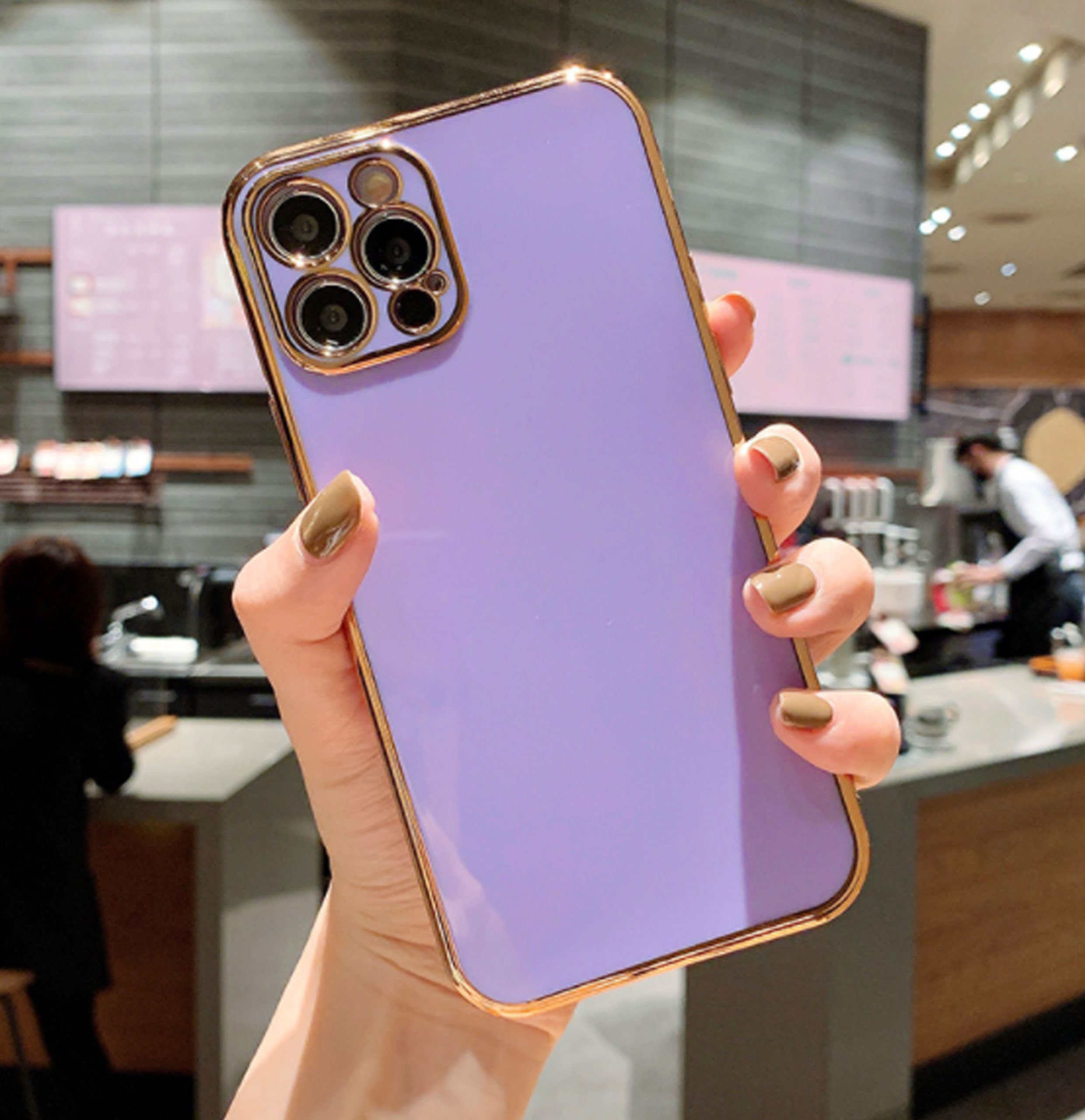 Luxury Gold Accent Rich iPhone Case, Hard Case, Pretty Cute,i-phone 7/8 ...