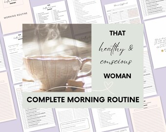 Morning Routine Checklist *printable* - Etsy