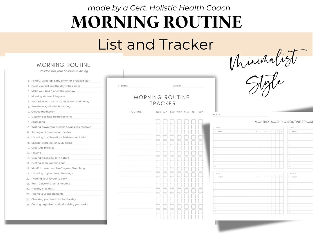 Morning Routine, Healthy Morning Routine, Morning Routine for Women ...