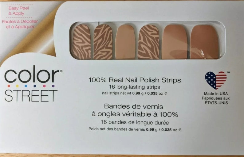 Color Street Polish All Wild Up - Etsy