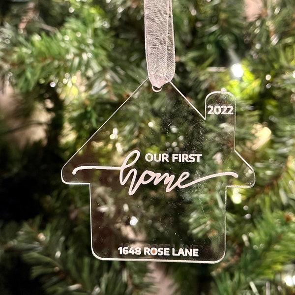 First House Ornament - Etsy