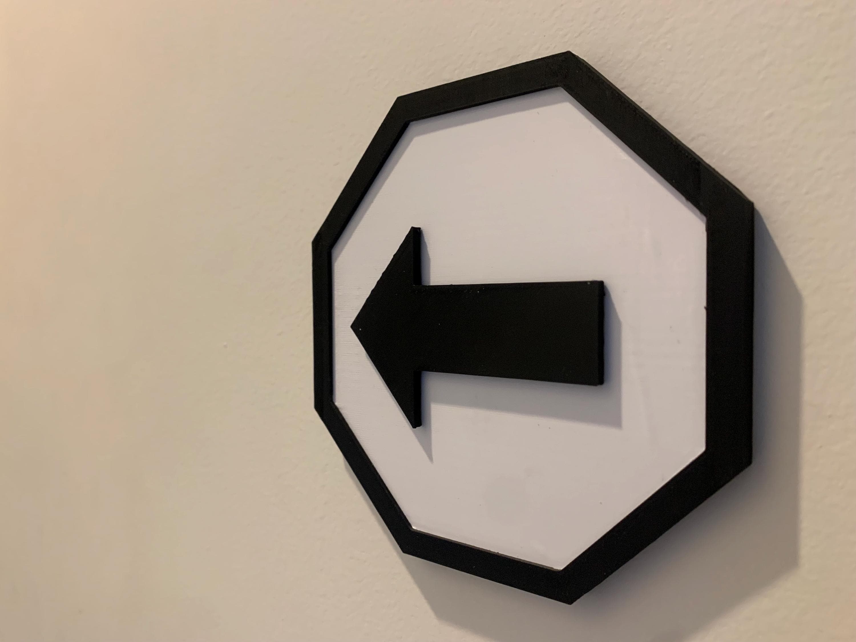 Jurassic Park East Dock Sign 3D Print Model - 1:3 Scale STL (digital ...