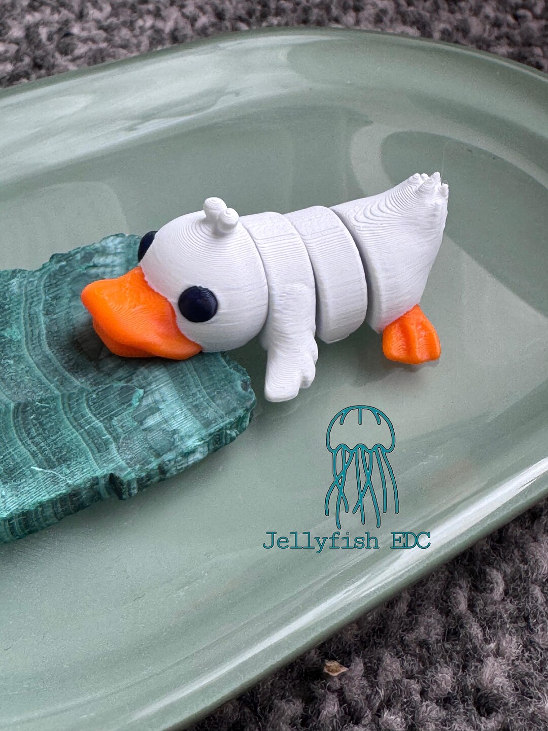 Mini Duck Articulated Desk Figure - Etsy