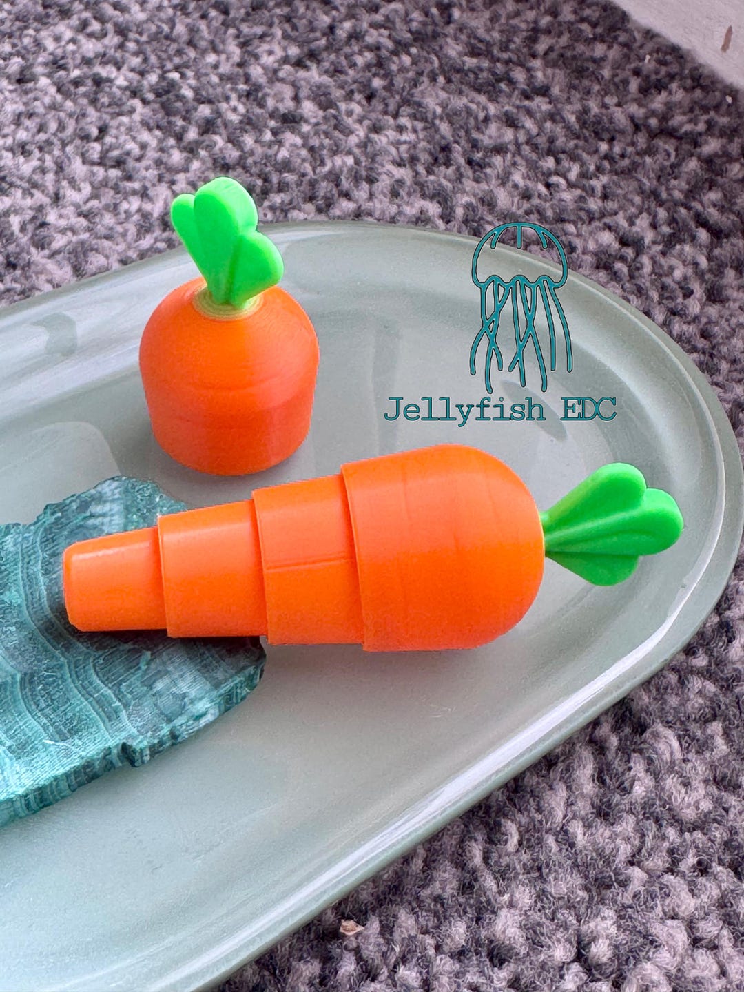 Collapsible Carrot Fidget Easter - Etsy