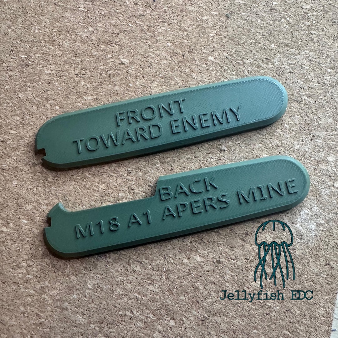 91mm Front Towards Enemy Mine Scales 3d Printed - Etsy