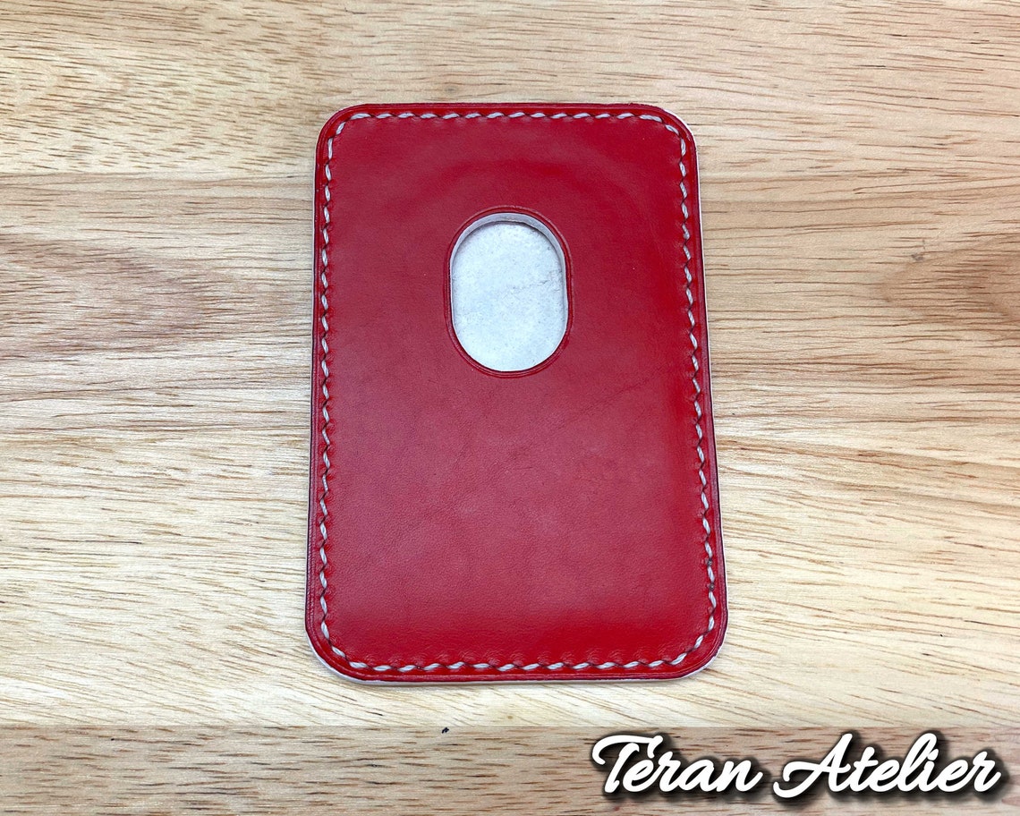 Leather Magsafe Wallet PDF Pattern / DIY Leather Template / Apple ...