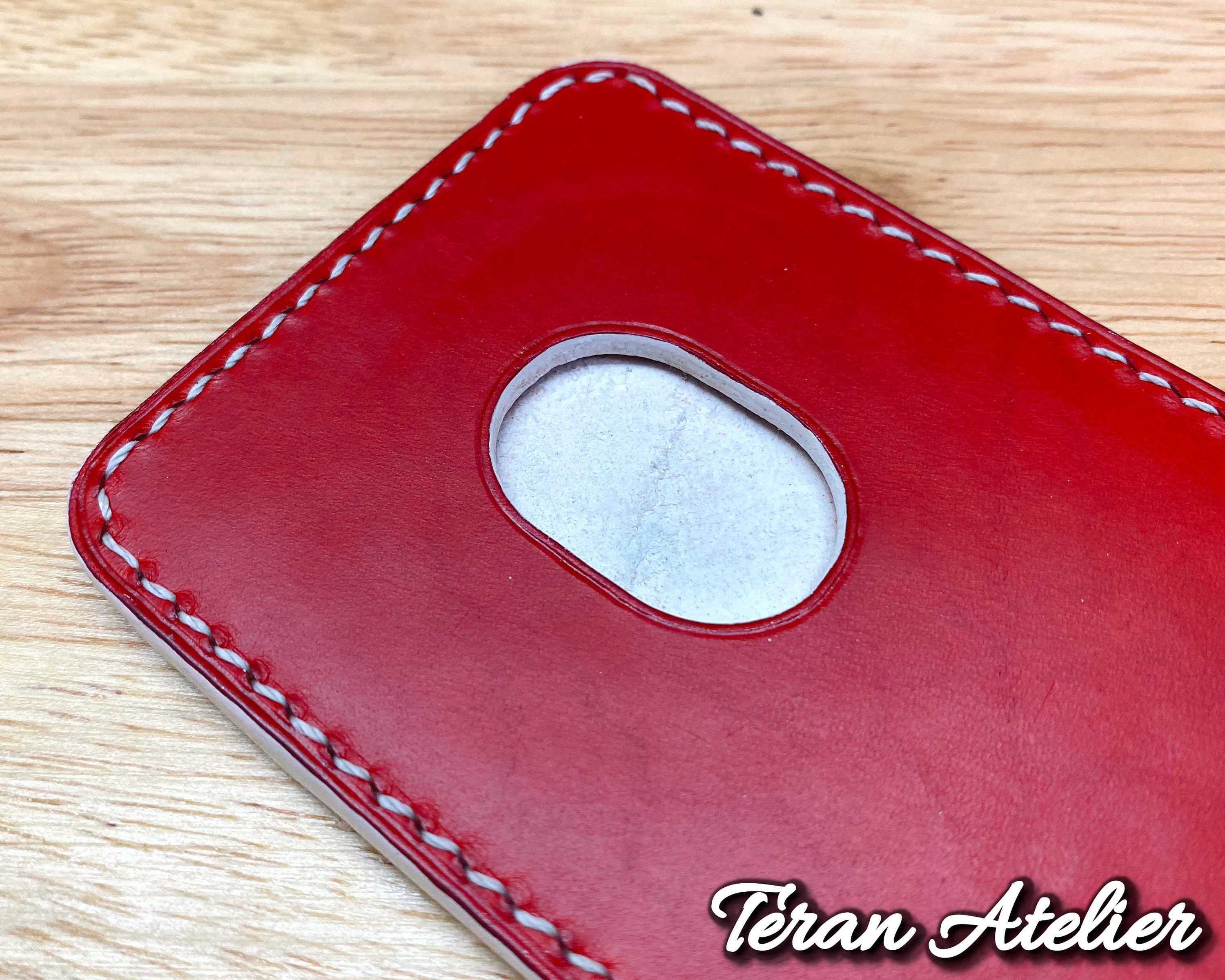 Leather Magsafe Wallet PDF Pattern / DIY Leather Template / Apple ...