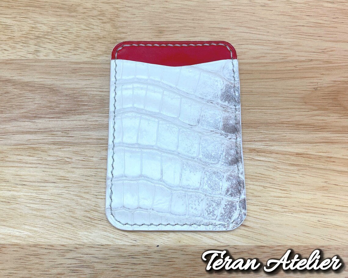 Leather Magsafe Wallet PDF Pattern / DIY Leather Template / Apple ...