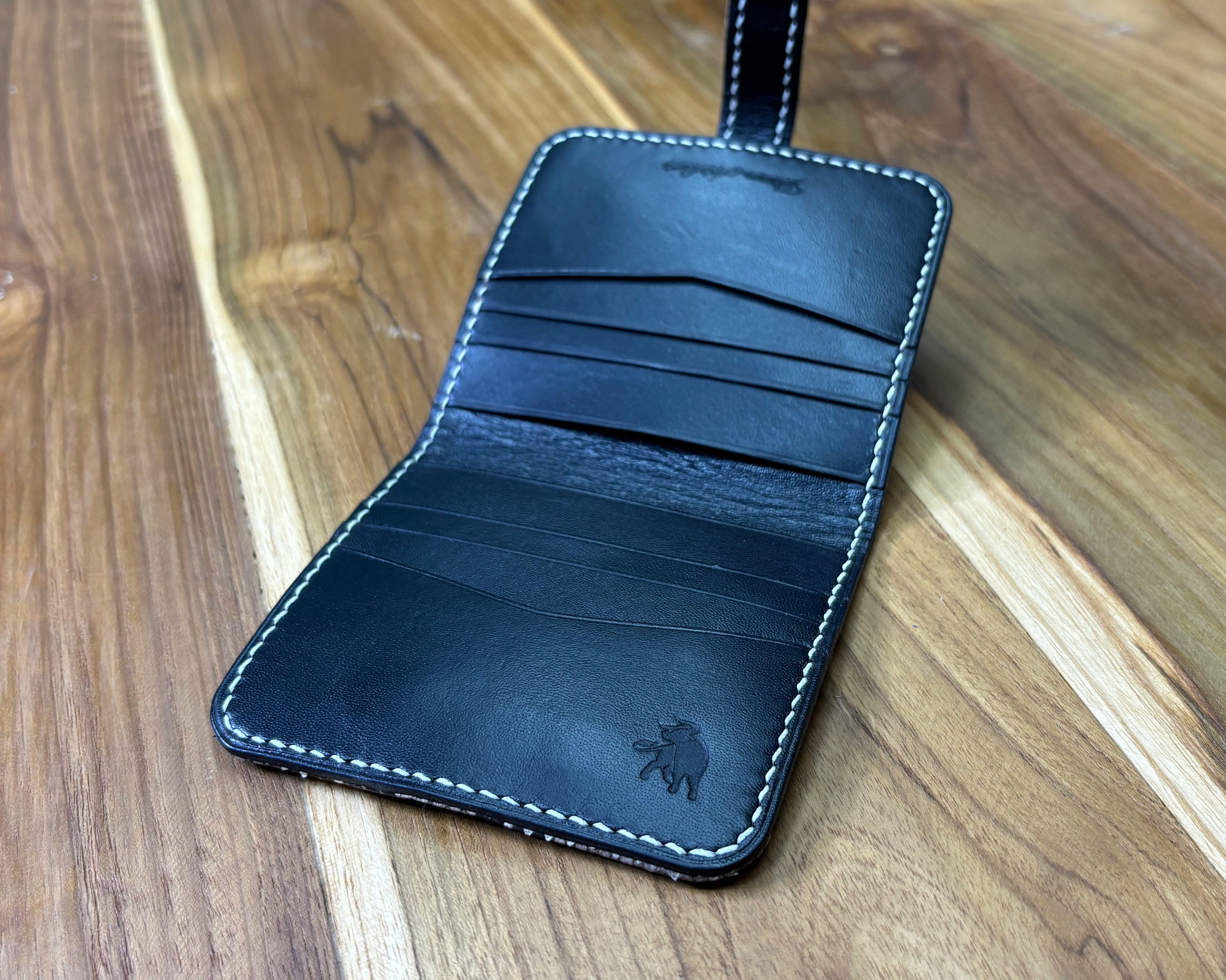 Clasp Bifold Wallet PDF Pattern / DIY Leather Template / Bifold Wallet ...