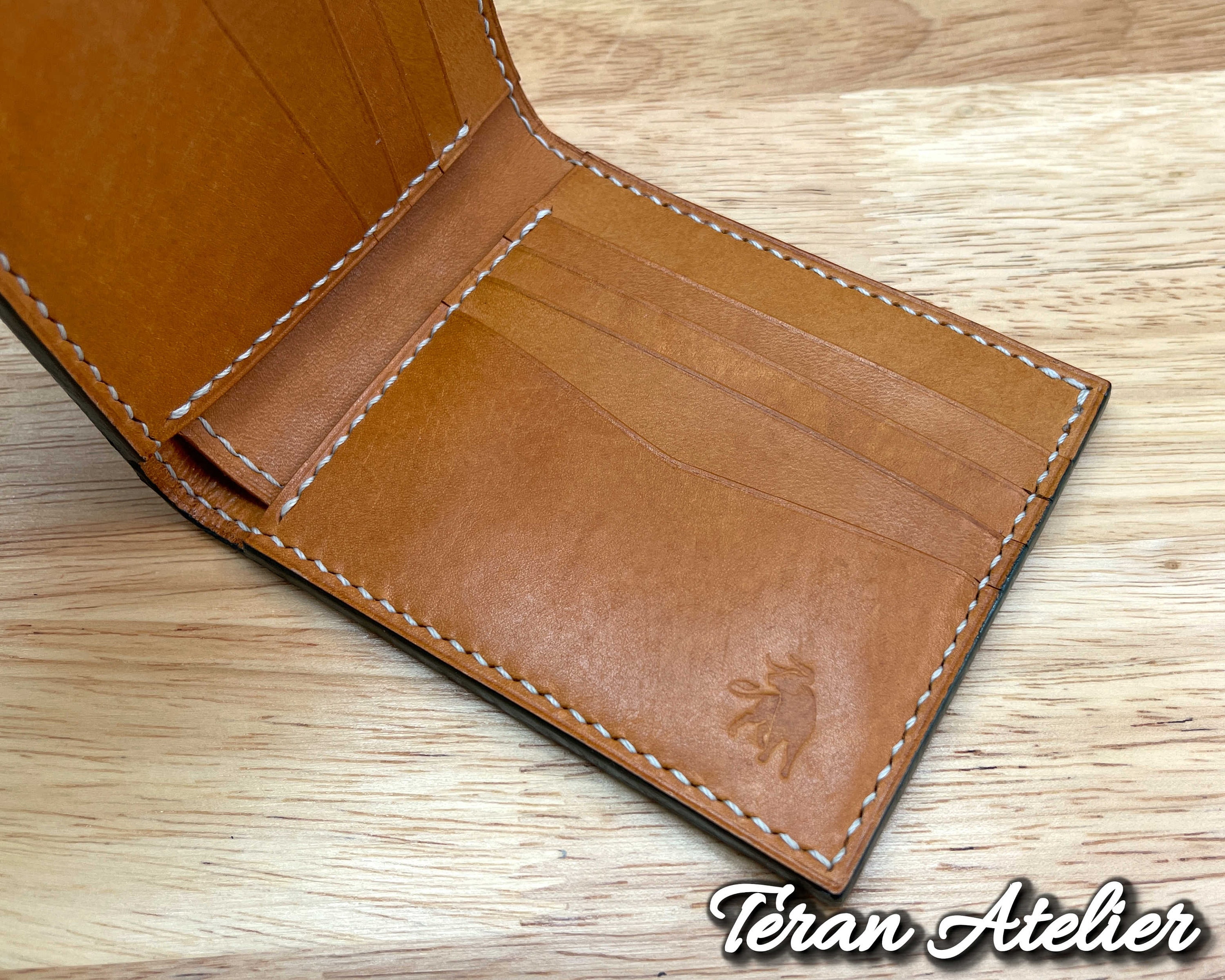 Leather Bifold Wallet 8-card PDF Pattern / DIY Leather Template ...