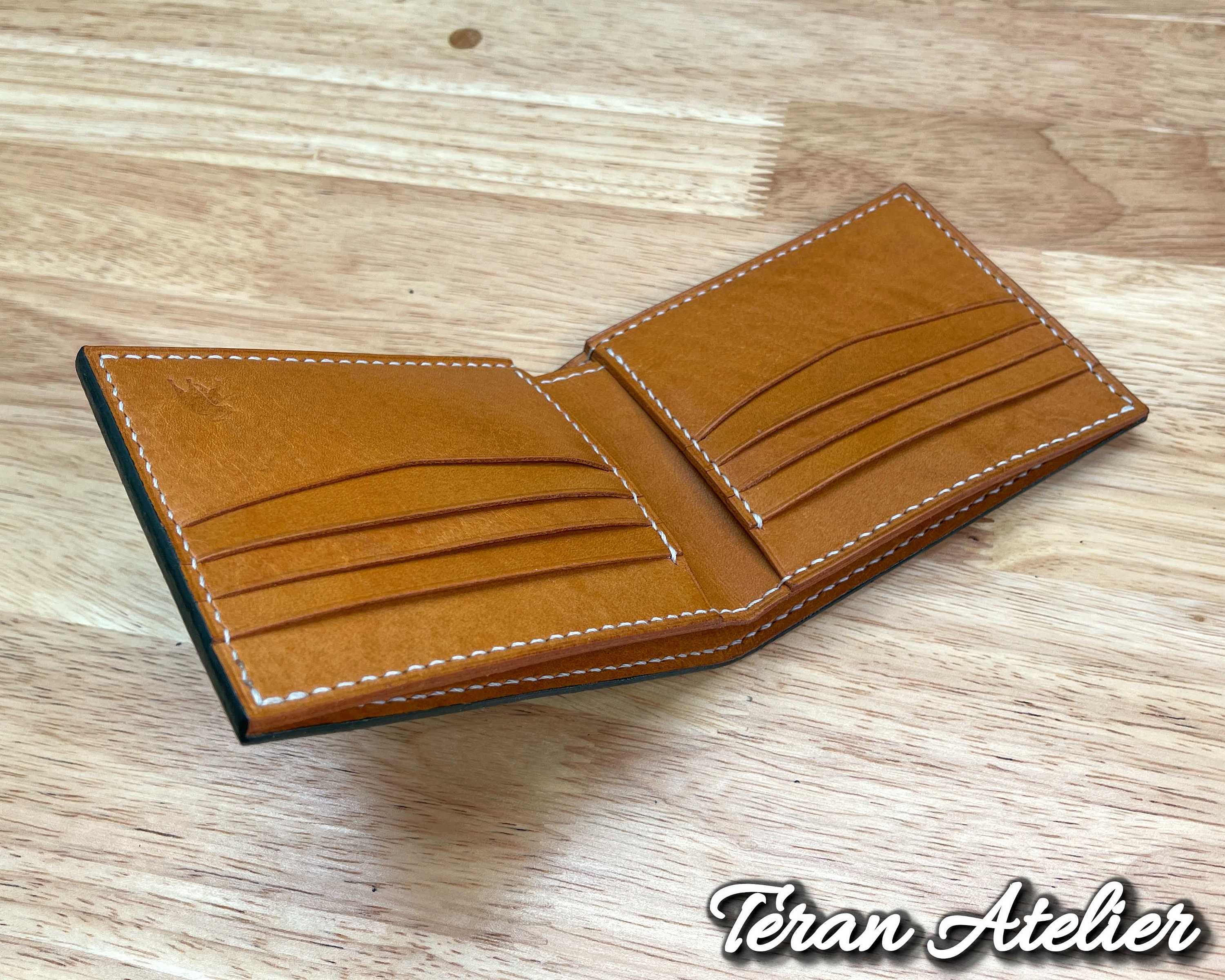 Leather Bifold Wallet 8-card PDF Pattern, DIY Template (with Build ...