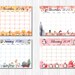 EDITABLE Academic Calendar, Printable Fillable Planner, Homeschool ...