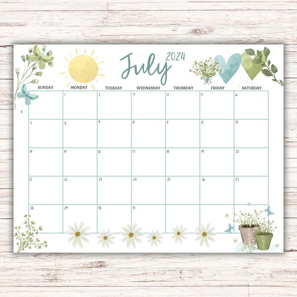 Calendar - Etsy