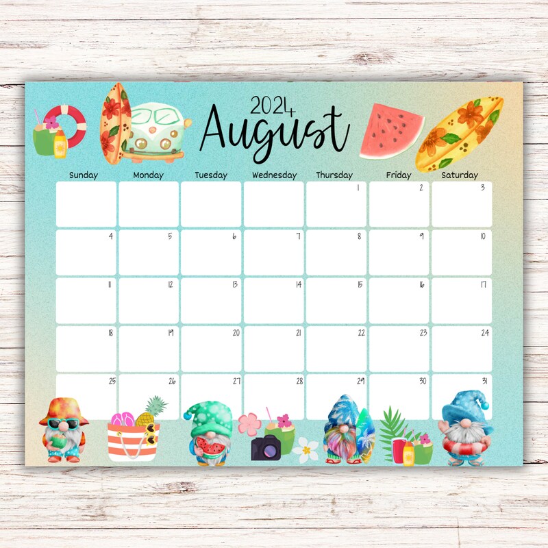 Calendar 2021 Printable - Etsy