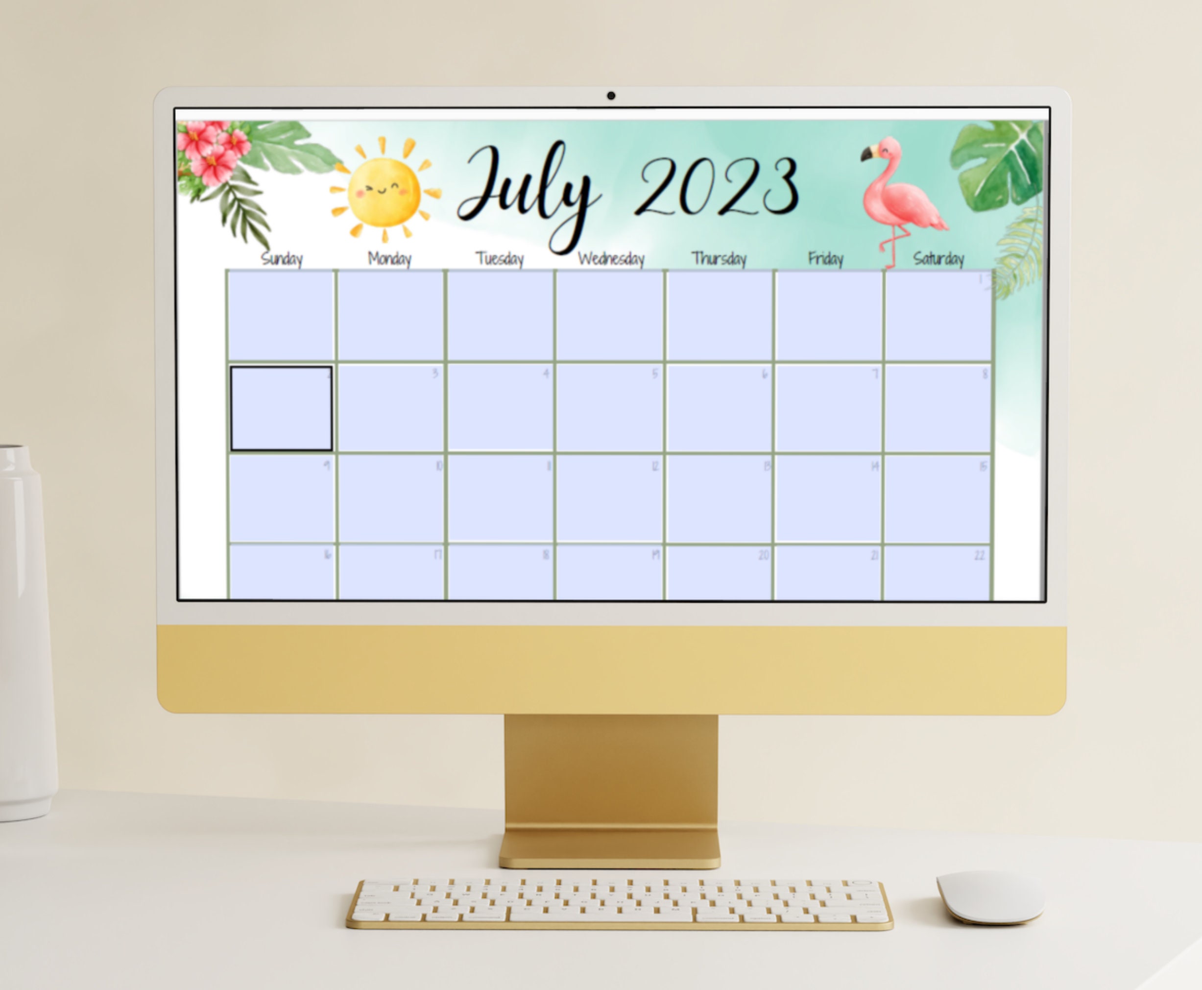 EDITABLE Academic Calendar, Printable Fillable Planner, Homeschool ...