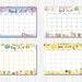 EDITABLE Academic Calendar, Printable Fillable Planner, Homeschool ...