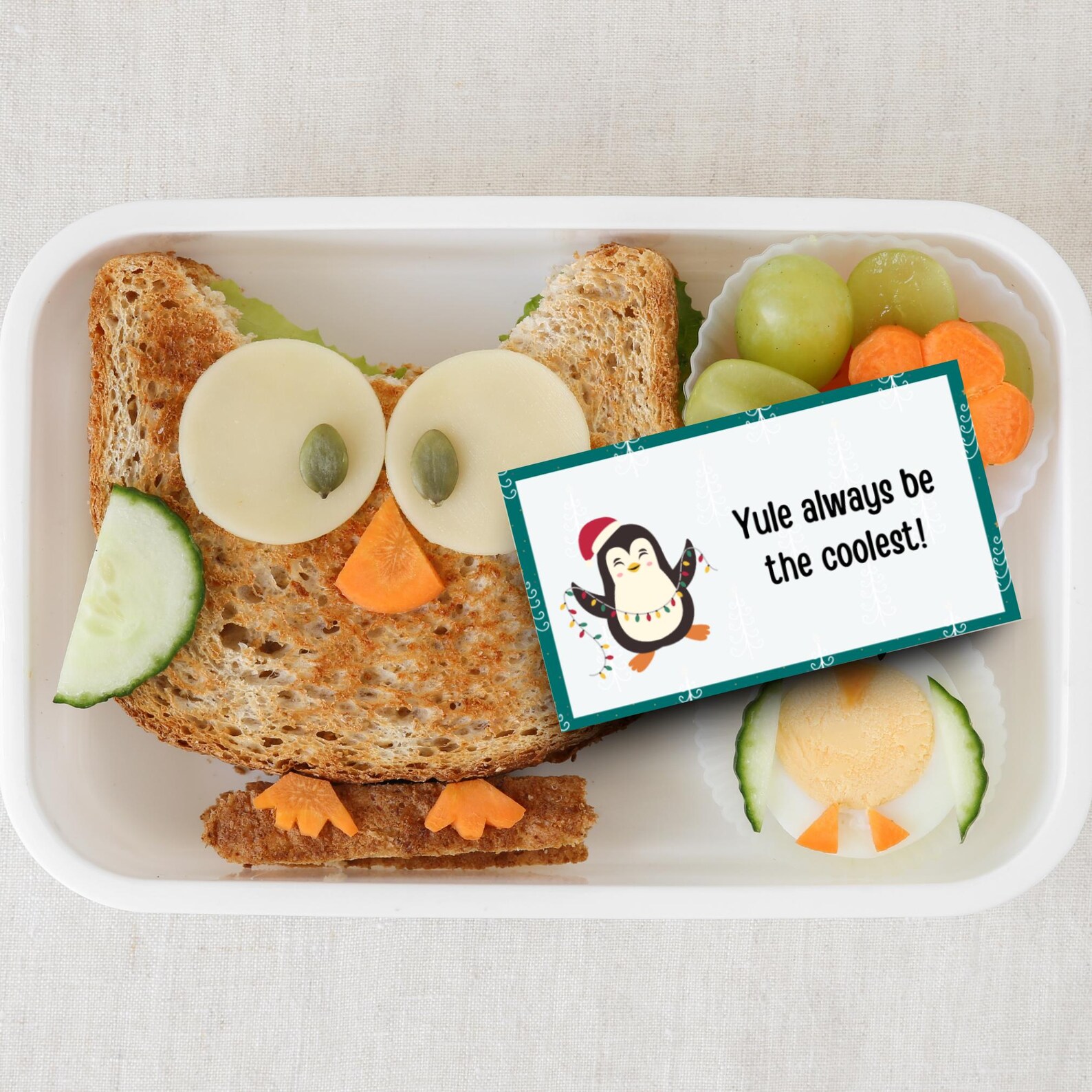 Printable Christmas Lunch Box Notes for Kids, Holiday Notes for Kids ...