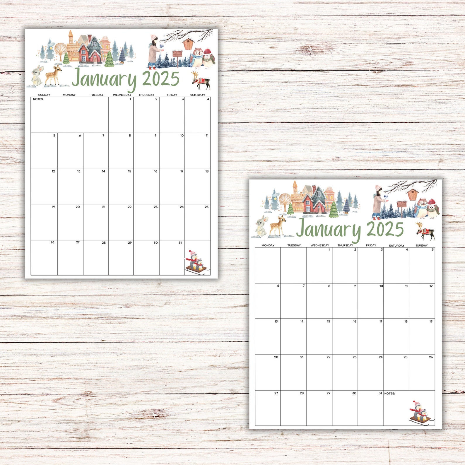 EDITABLE School Year Calendar 2024-2025 From September to August ...