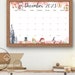 EDITABLE Academic Calendar, Printable Fillable Planner, Homeschool ...