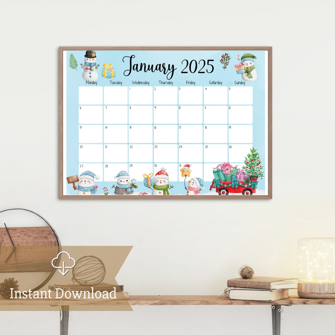 EDITABLE Academic Calendar, Printable Fillable Planner, Homeschool ...