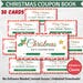 Personalized Kids Christmas Coupon Book, Editable Christmas Coupon ...