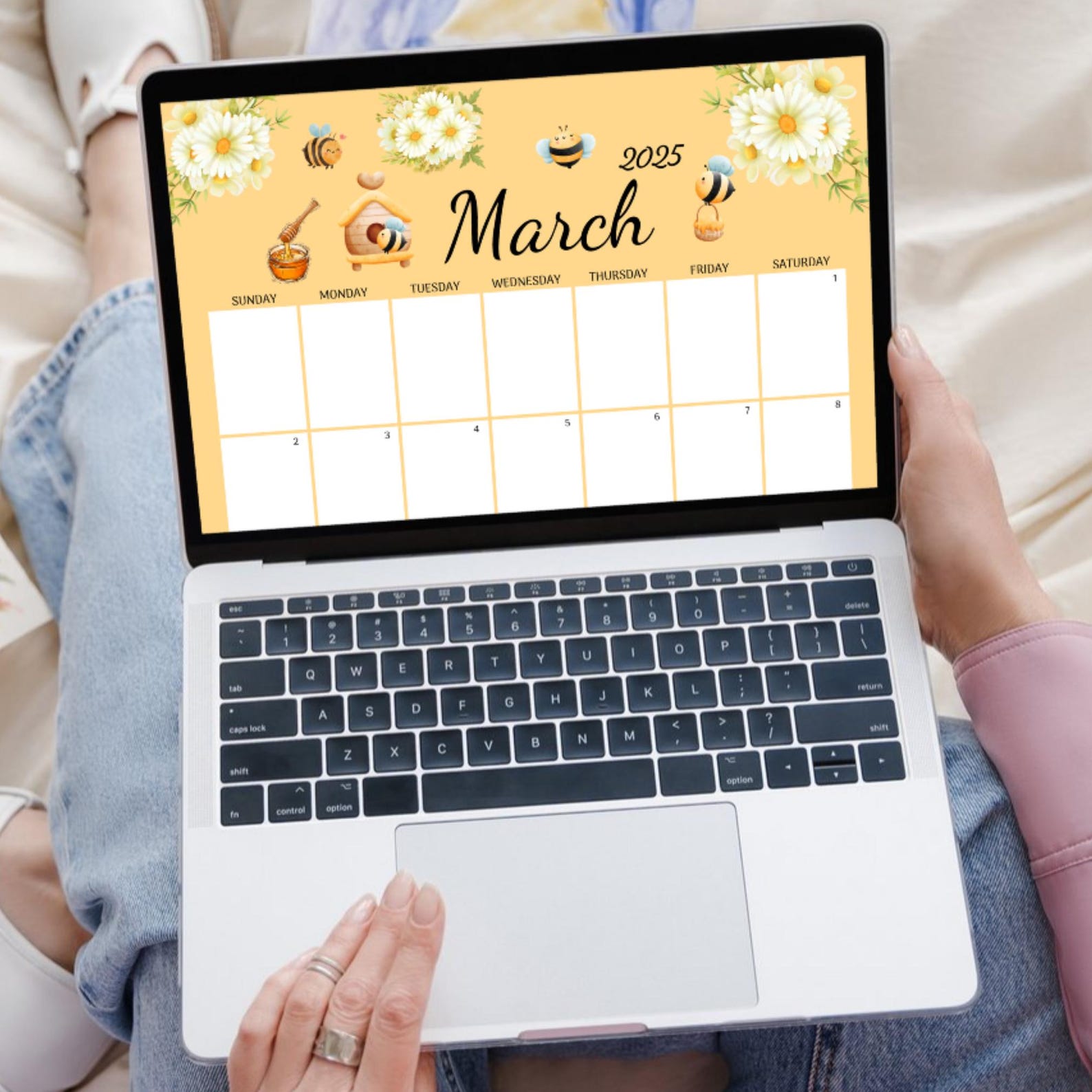 Editable 2025 March Calendar, Printable Monthly Kids School Schedule ...