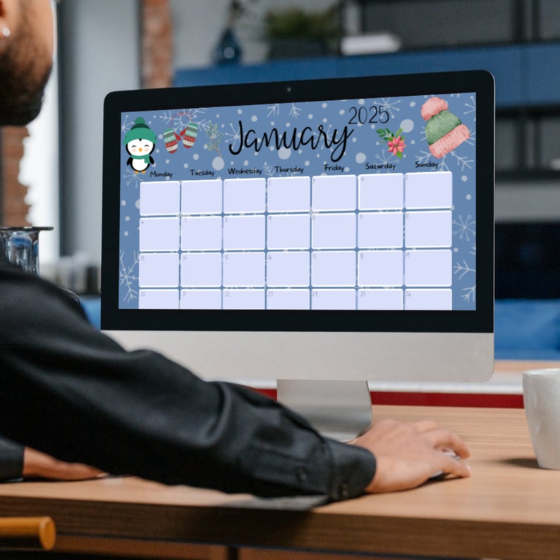 EDITABLE Academic Calendar 2024-2025 From September to August ...