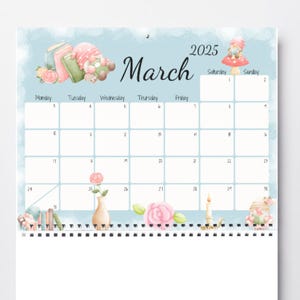 EDITABLE March 2025 Calendar, Fillable Calendar, Cute Gnomes, Happy St ...