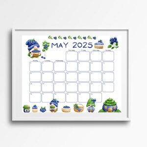 EDITABLE May 2025 Calendar, Kids Calendar School, Homeschool Planner ...