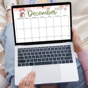 EDITABLE December 2025 Calendar, Kids Weekly Schedule, Classroom ...